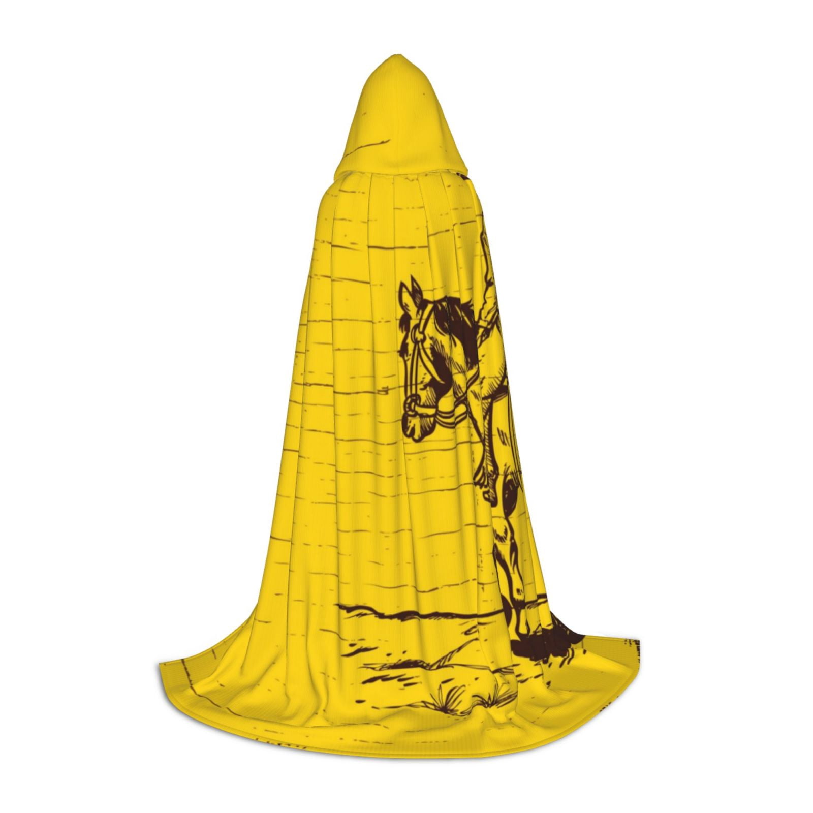 Sigee Western Desert Cowboy 1 for Hooded Cape For Teenagers Hood ...