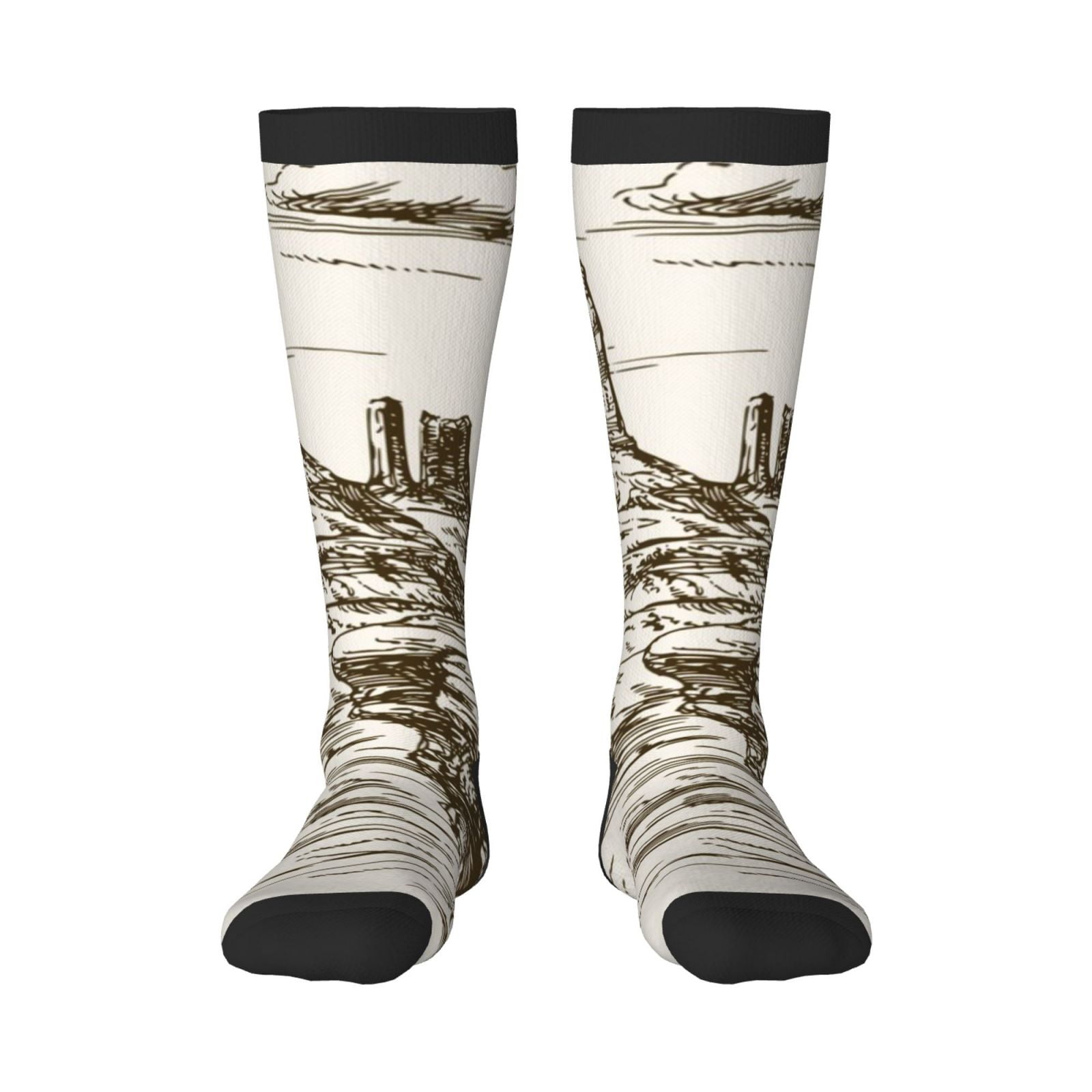 Sigee Western Desert Cowboys 1 for Socks for Men Women Socks Stocking ...