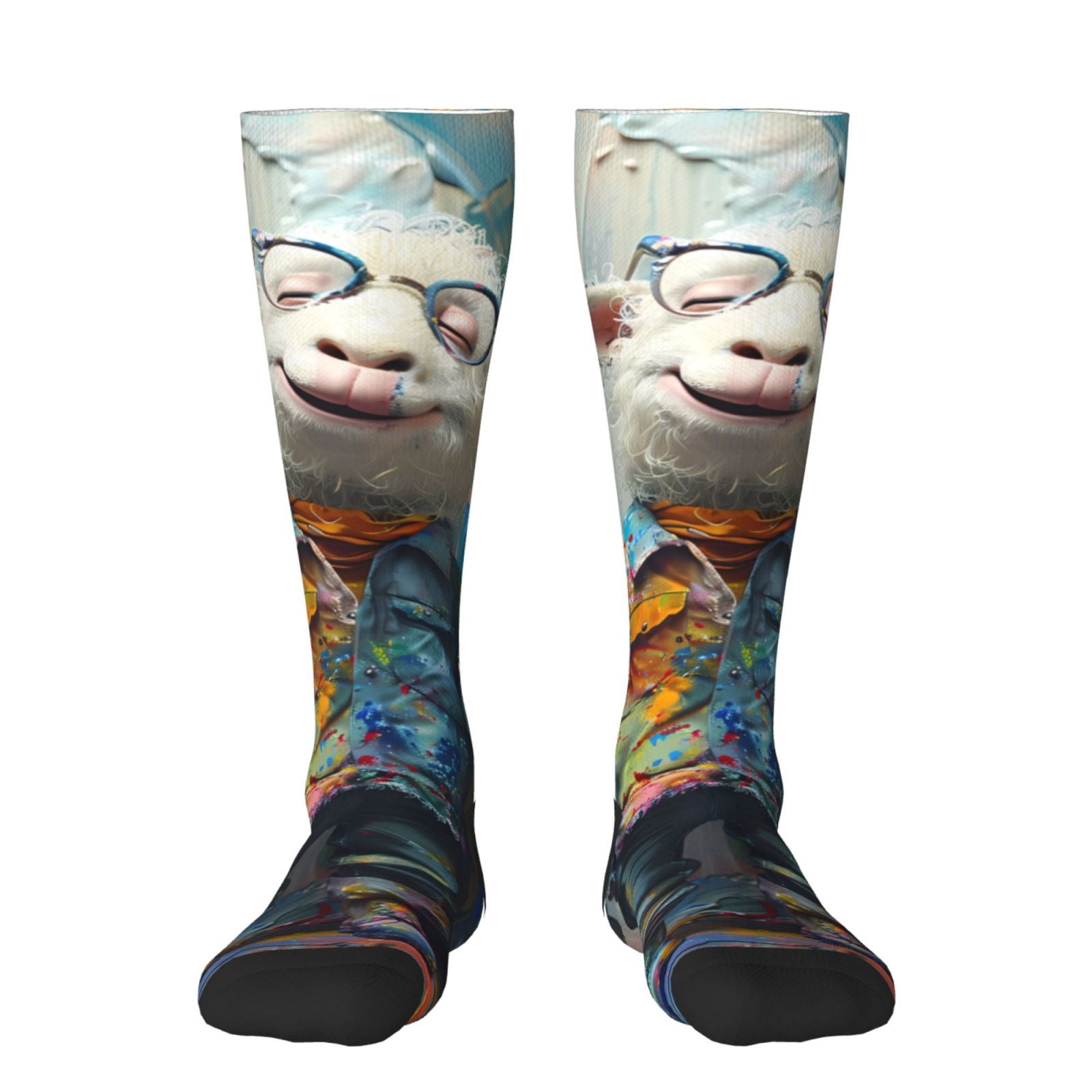 Sigee Whimsical Goat Artist for Socks for Men Women Socks Stocking ...