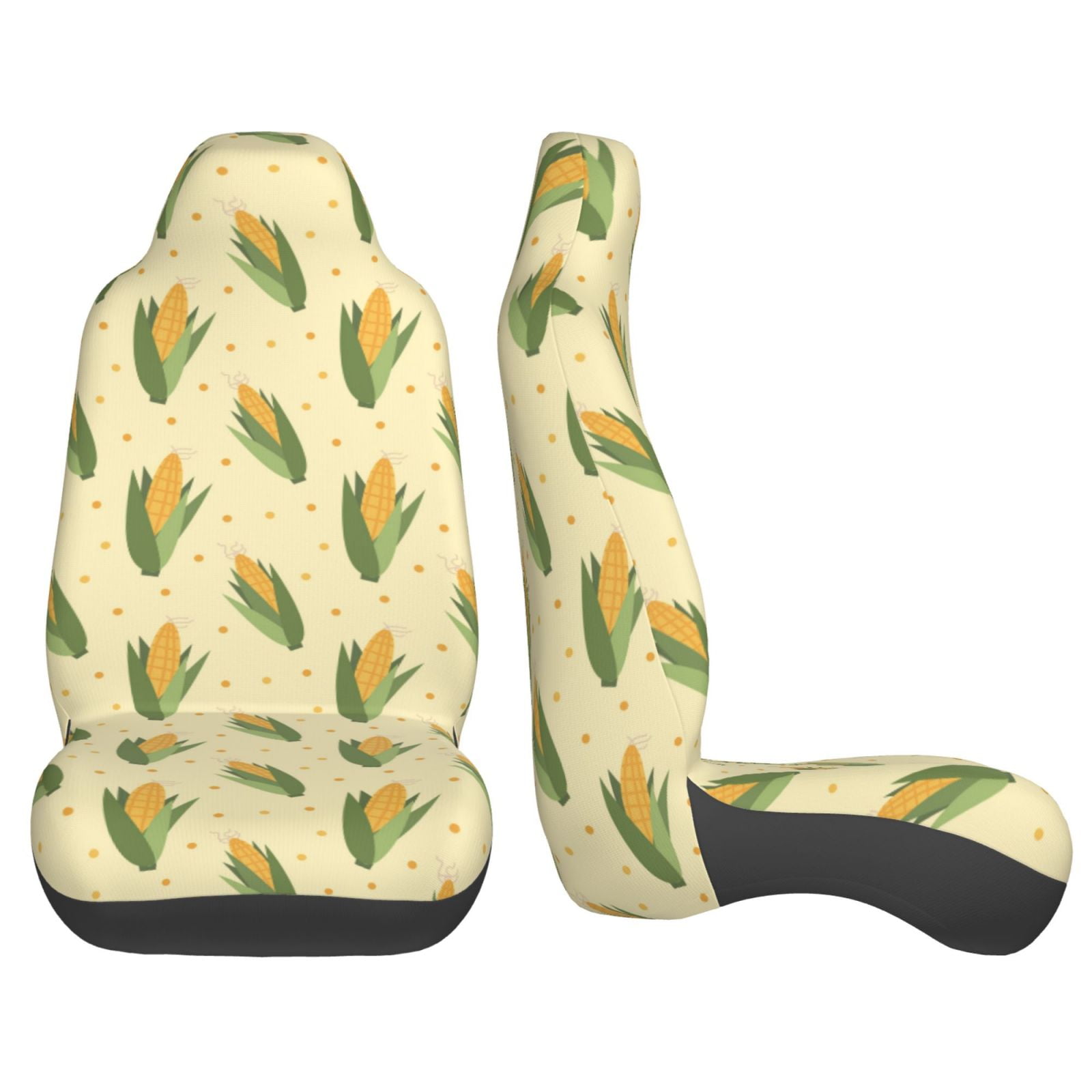 Sigee Yellow Corn for Universal Car Seat Covers, Premium Car Seat ...