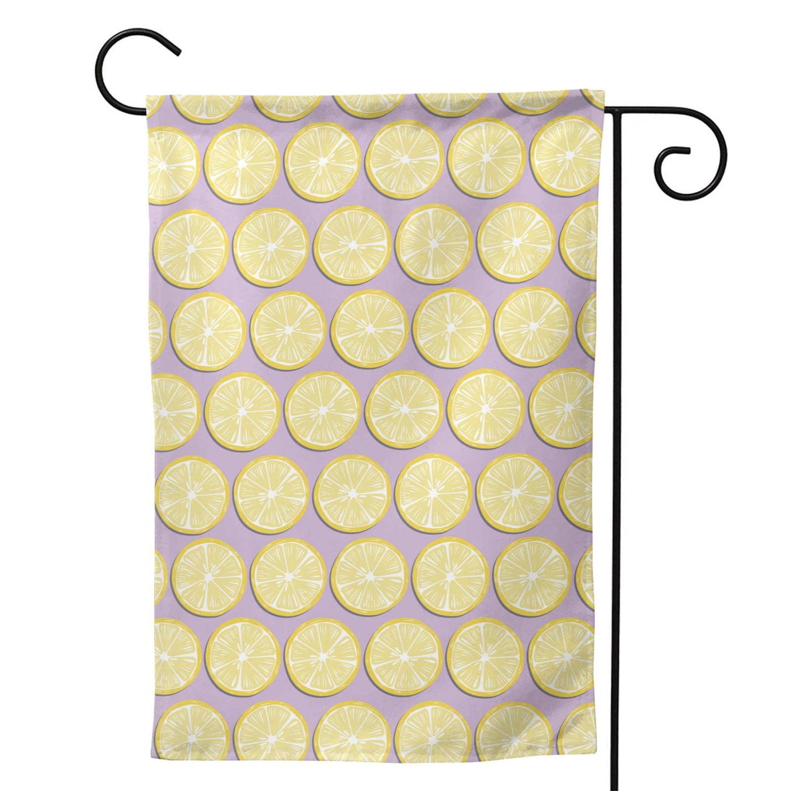 Sigee Yellow Lemon Slices for Live Happy Decorative Small Garden Flag ...