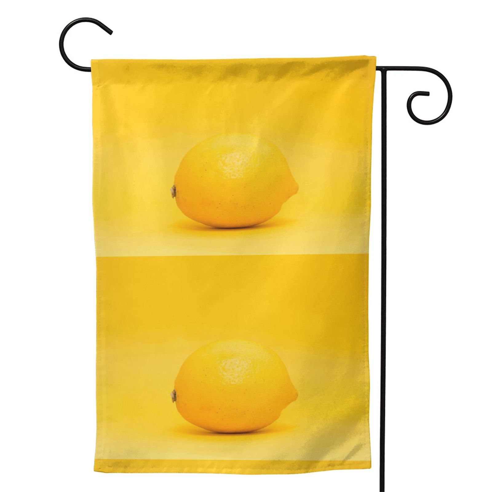 Sigee Yellow Lemon for Live Happy Decorative Small Garden Flag,Double ...