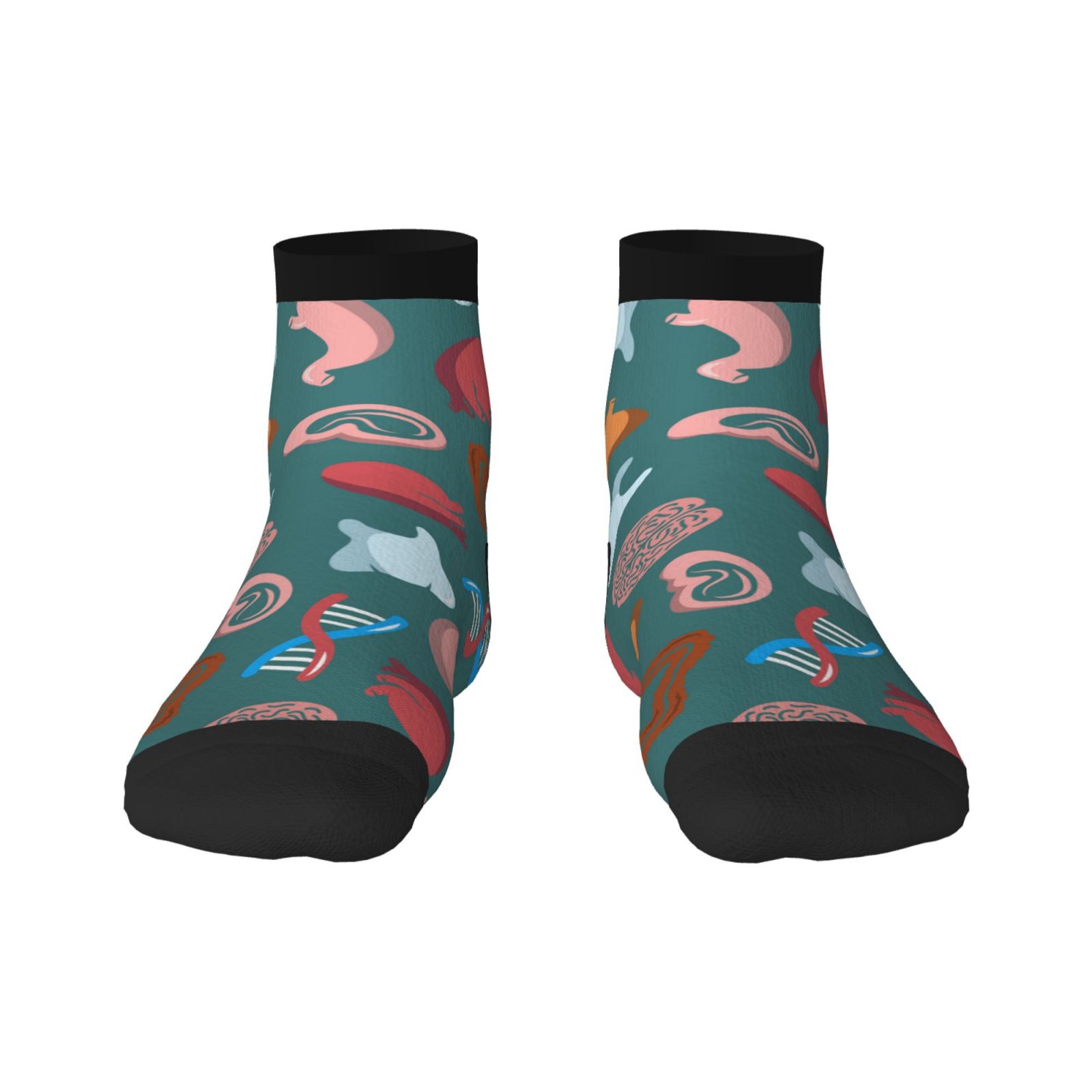 Sigee cute Skull organ for Crew Soft Moisture-wicking Socks ,Cushion ...