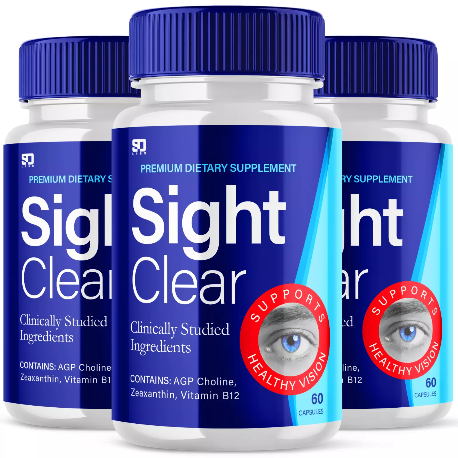 Sight Clear - Support Healthy Eye Vision for Clarity & Focus (3 Pack ...