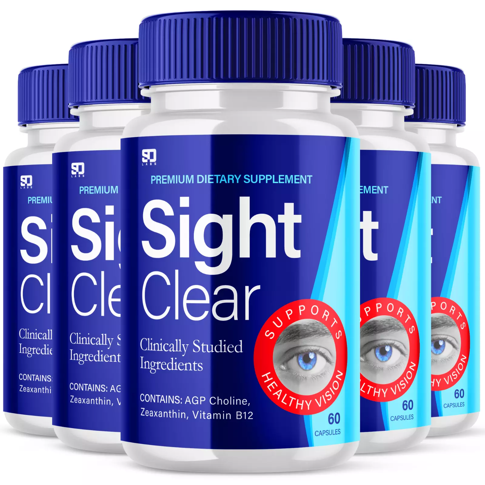 Sight Clear - Support Healthy Eye Vision for Clarity & Focus (5 Pack ...