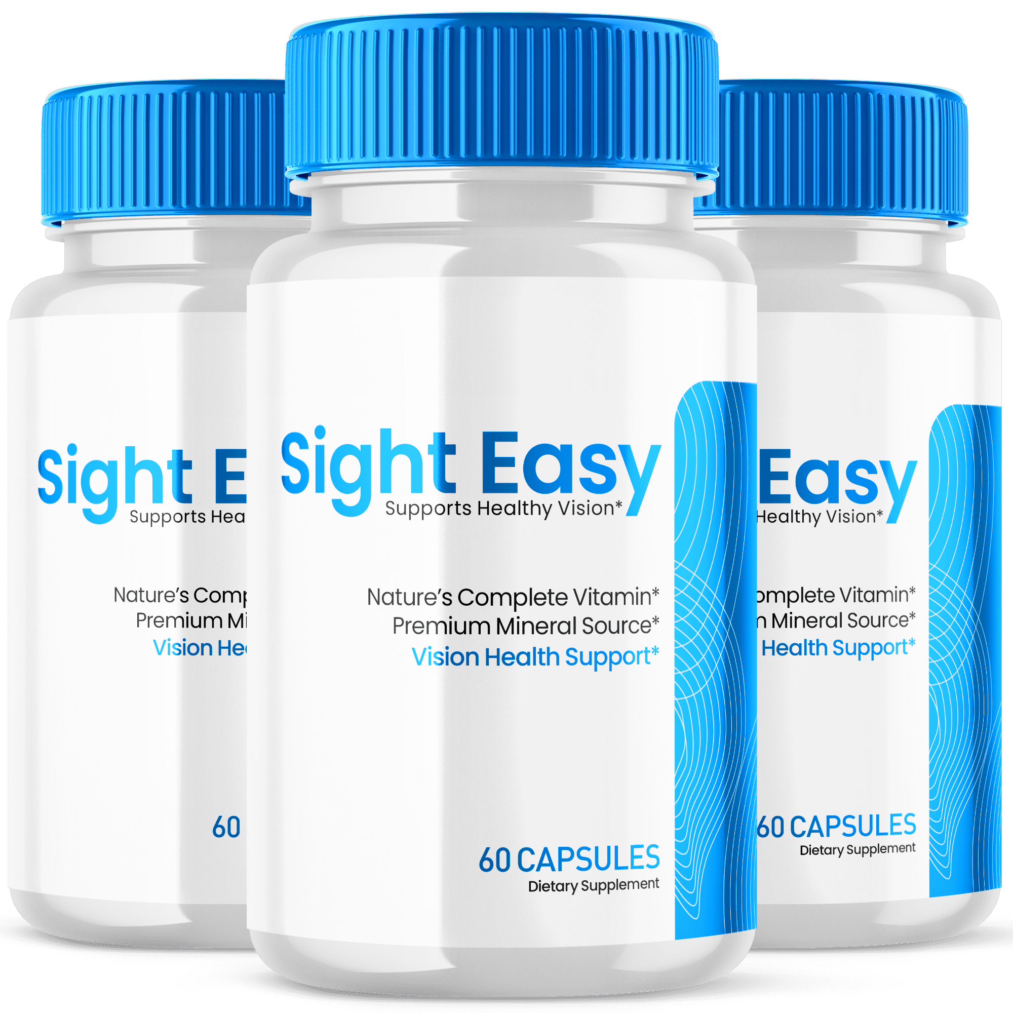 Sight Easy Advanced Healthy Vision Support Eye Vitamin Supplement 180 ...