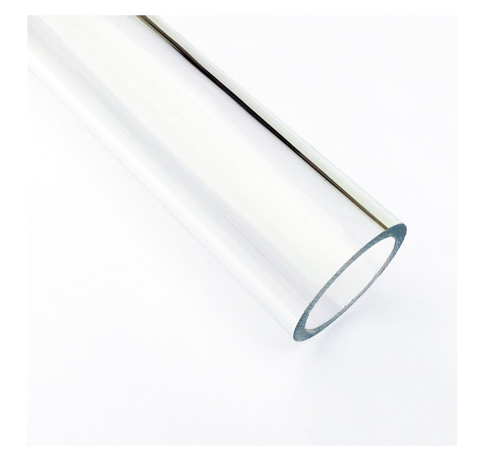 Sight Glass Tube – 2-3/8" OD, 1-7/8" ID, Clear, Round, 72" Long, EA ...