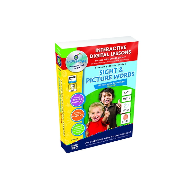 Pre-Owned Sight & Picture Words Big Box - Digital Lesson Plans ...
