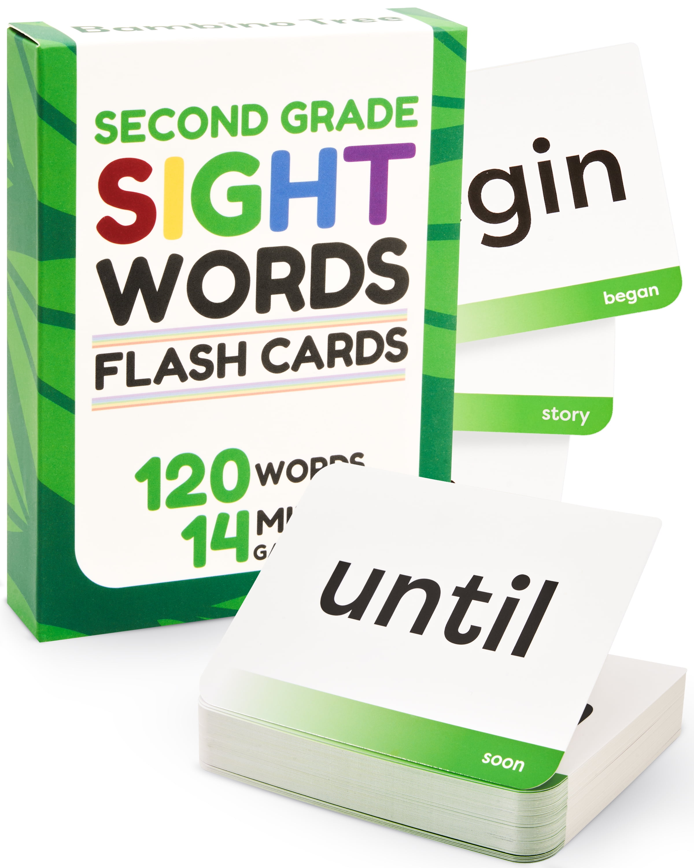Sight Words Flash Cards - 2nd Grade - Walmart.com