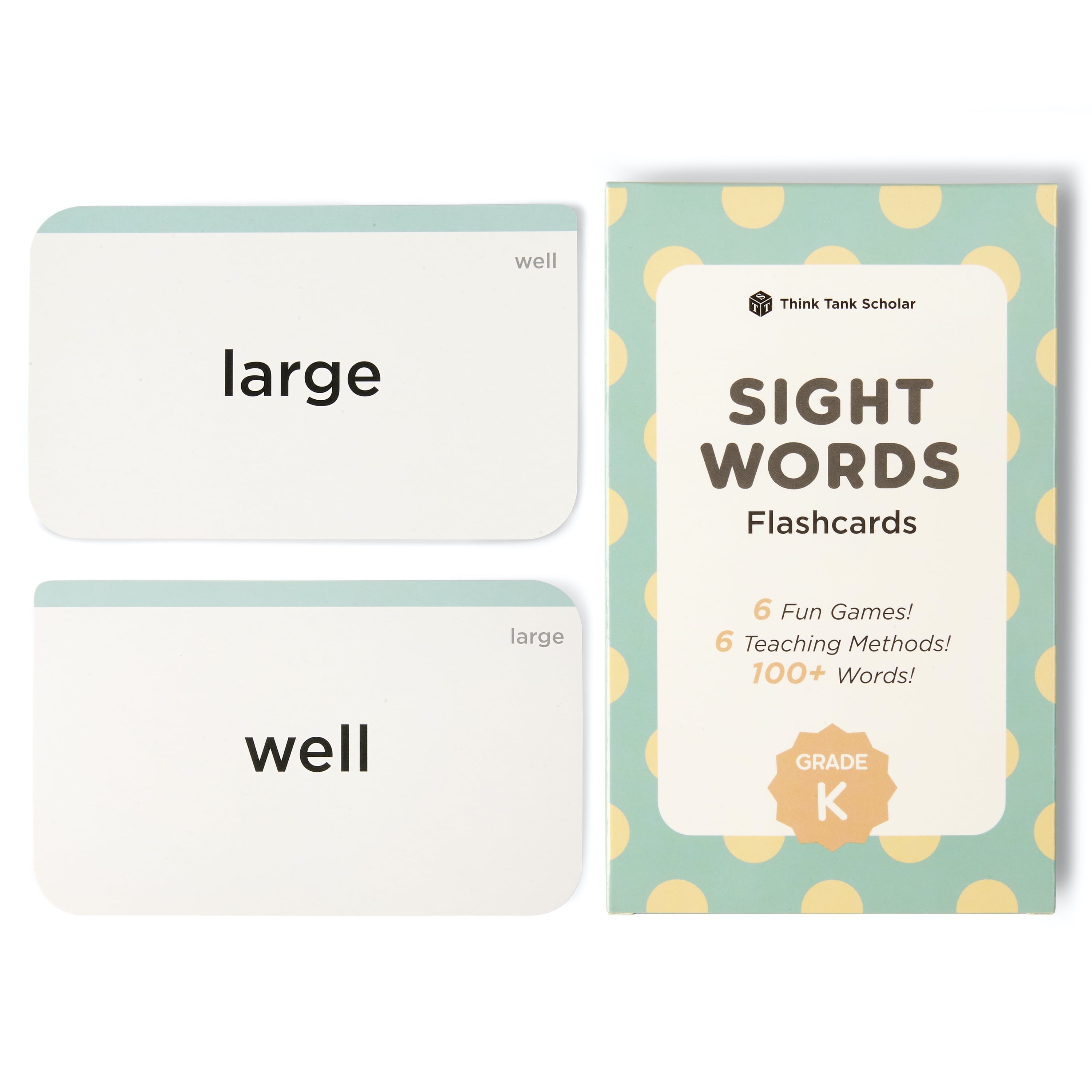 Think Tank Scholar - Sight Words Flash Cards Kindergarten - Learn To ...