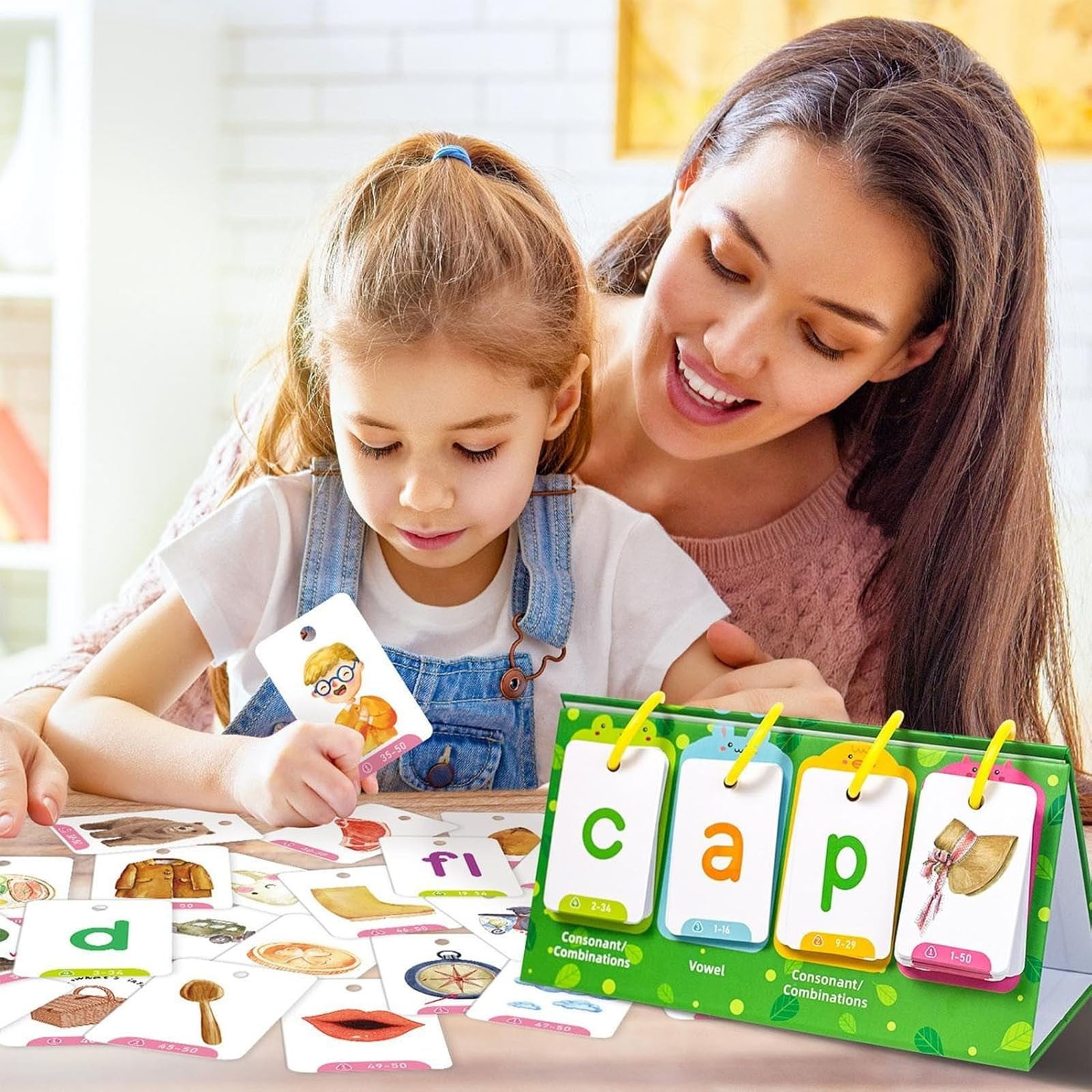 Sight Words Flash Cards | Phonics Spelling Game Set | Early Reading ...