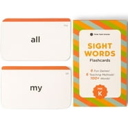 300 Cards, 580PCS High Frequency Sight Words Flash Cards for (Pre-K Pre ...