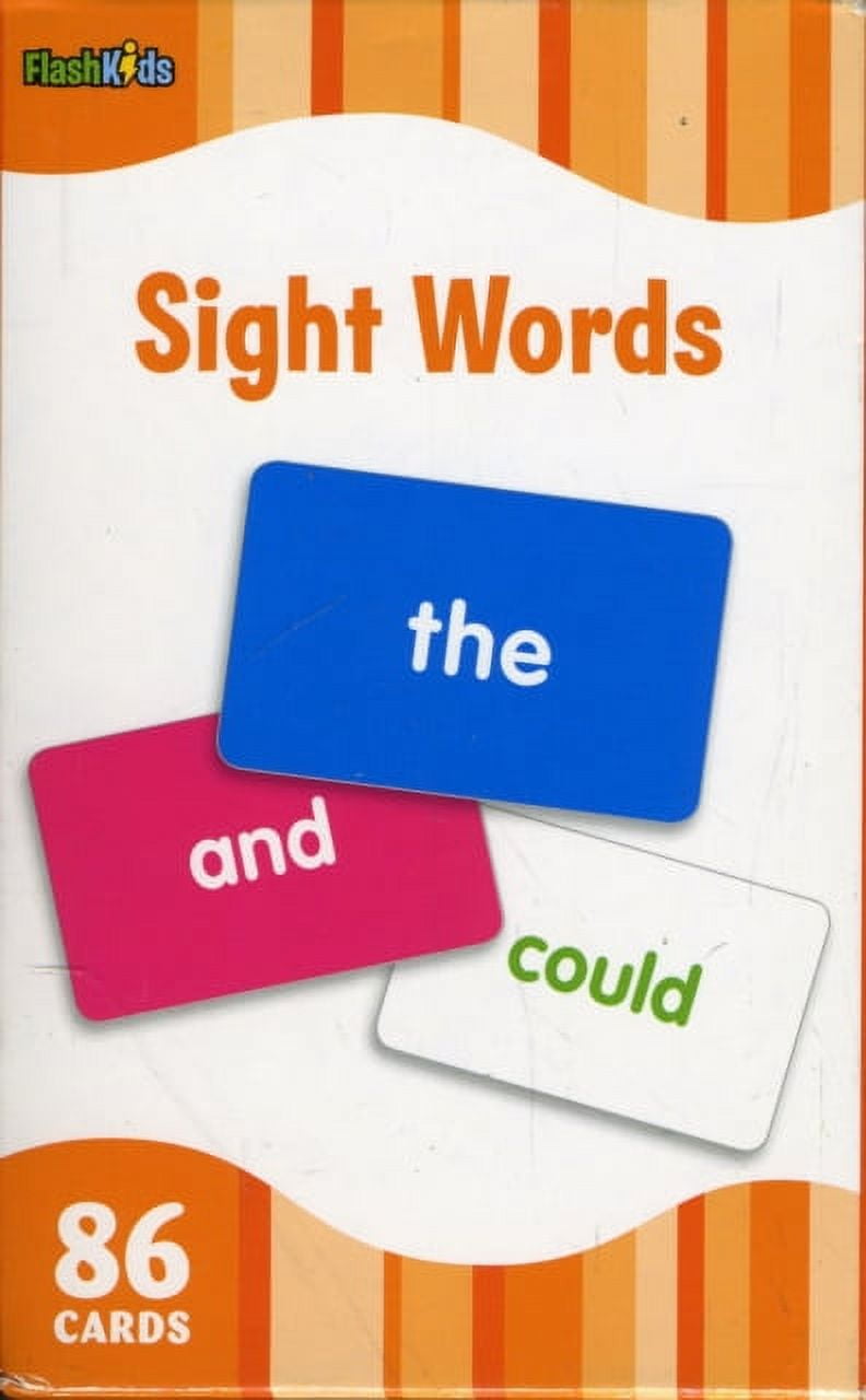 Sight Words (Flash Kids Flash Cards) - Walmart.com
