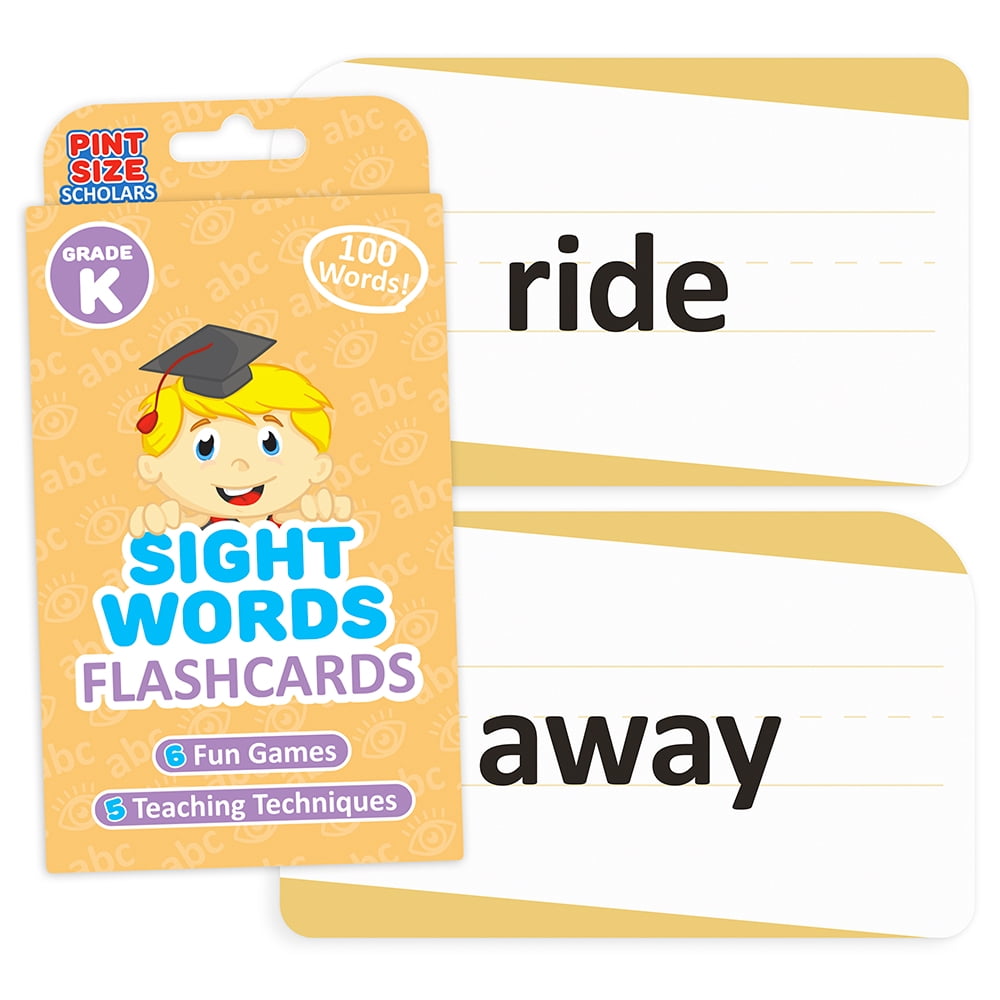Sight Words Flashcards for Reading Readiness - Choose from 5 Grade ...