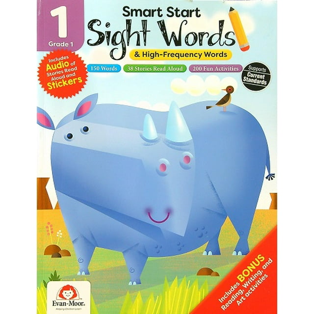 Sight Words & High-Frequency Words (Smart Start, Grade 1) - Walmart.com