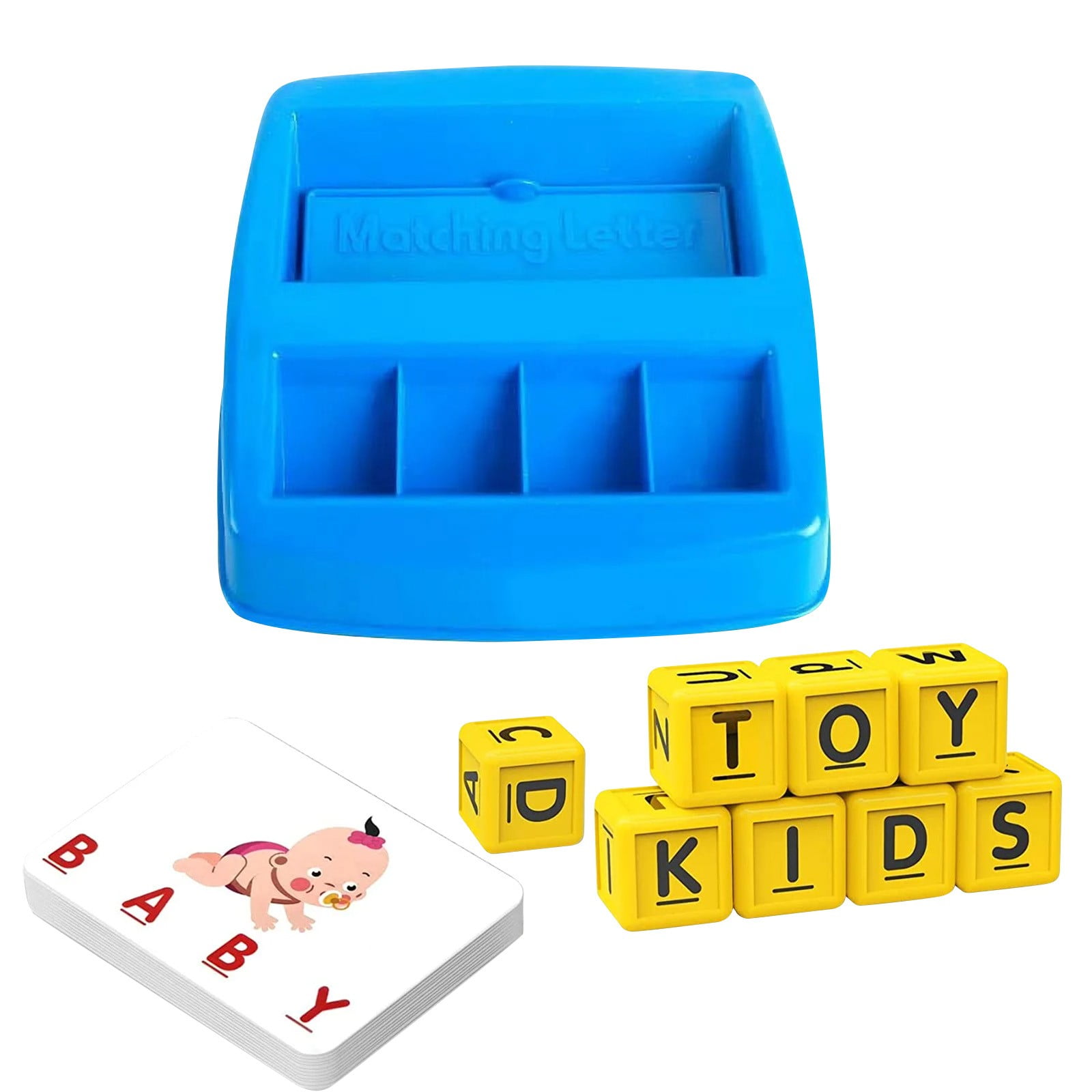 Sight Words Matching Game Alphabet Math Board Educational Learning Toys ...