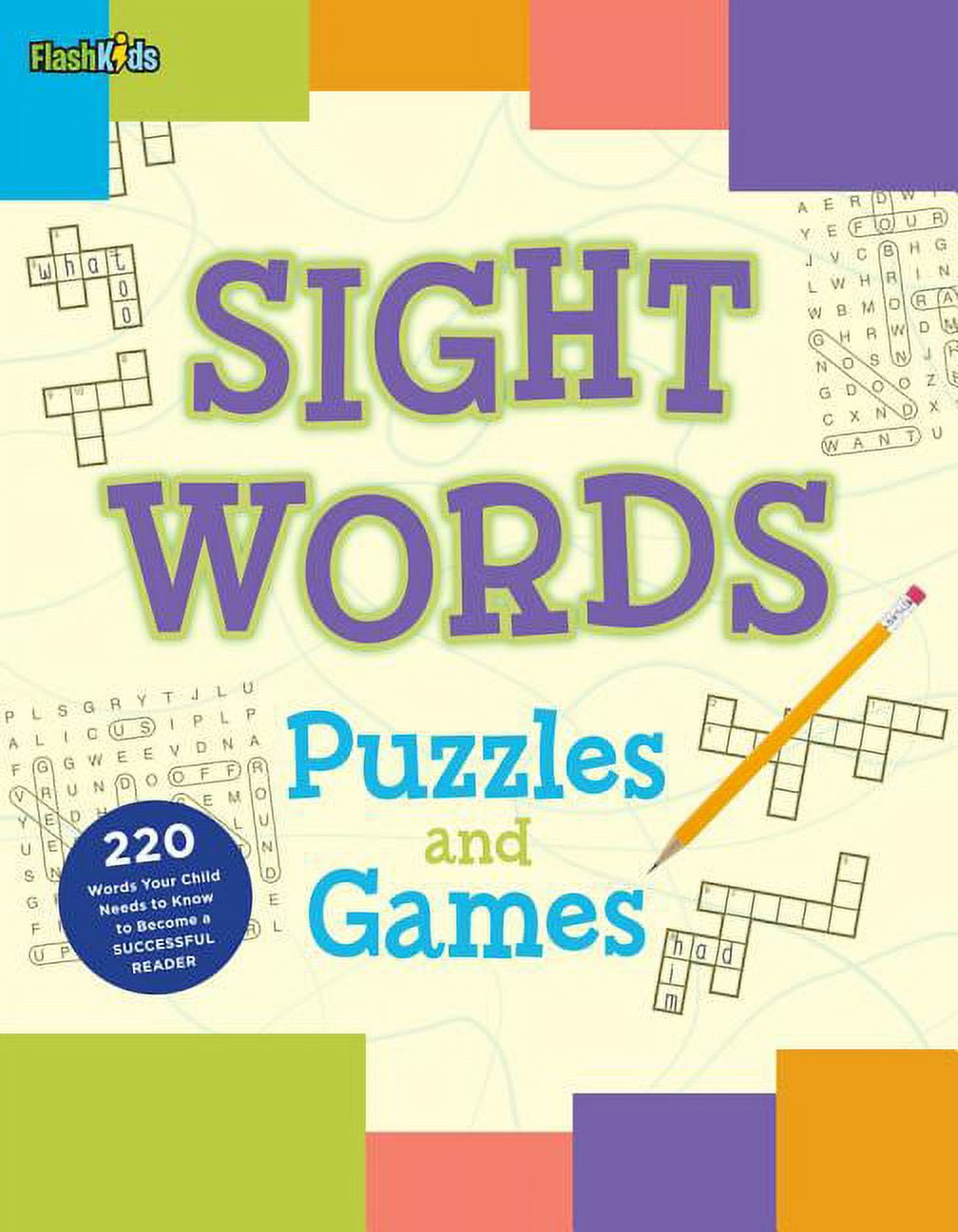 Sight Words Puzzles and Games (Paperback) - Walmart.com