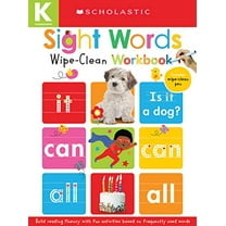 Scholastic Early Learners Pre-K Alphabet Wipe-Clean Workbook ...