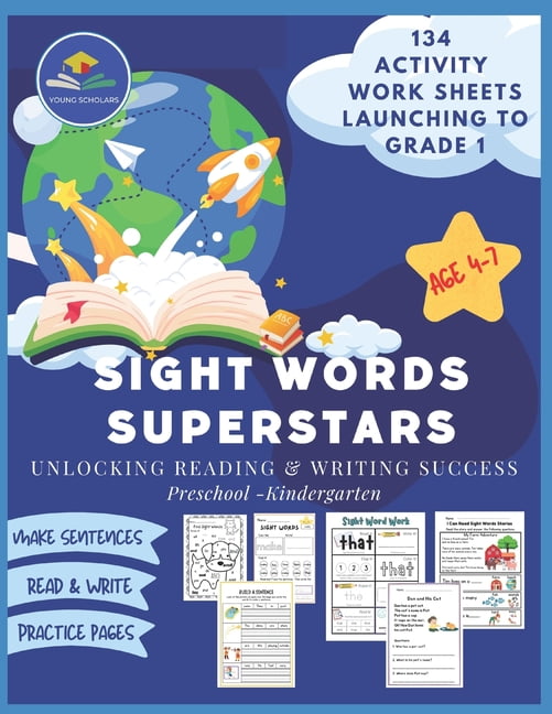 Sight Words Superstars- Unlocking Reading & Writing Success.: Activity ...