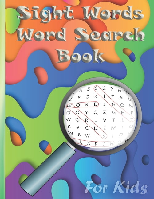 Sight Words Word Search Book for Kids: Word search puzzles for Kids ...