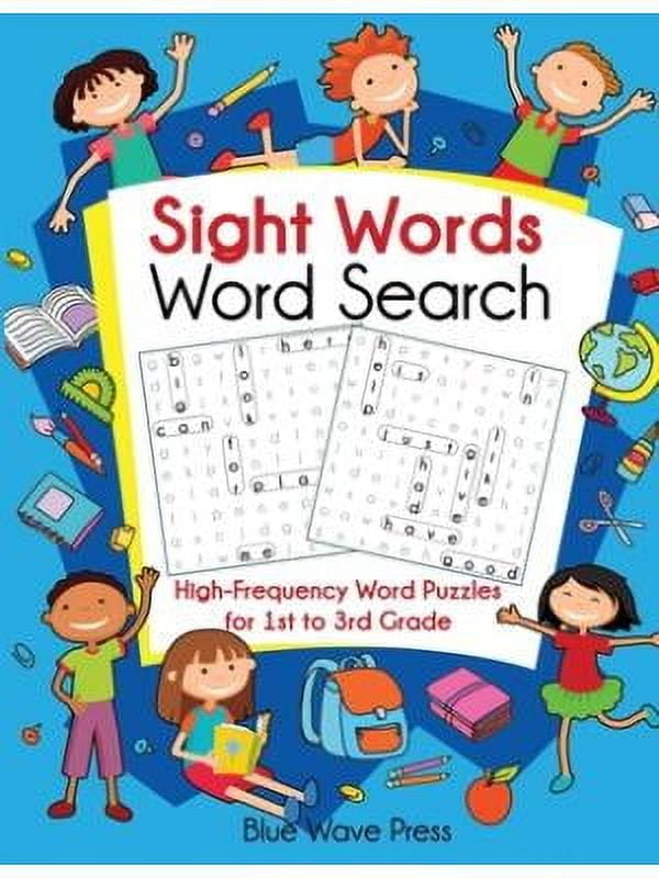 Sight Words Word Search : High-Frequency Word Puzzles for First Through ...