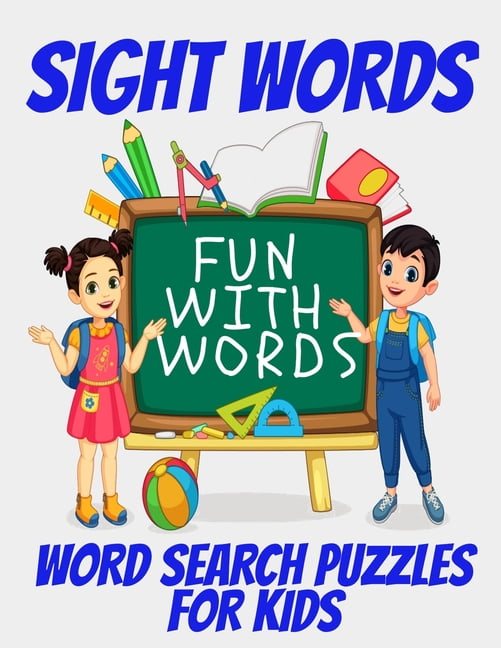 Sight Words Word Search Puzzles for Kids: Kids Word Find Puzzles with ...