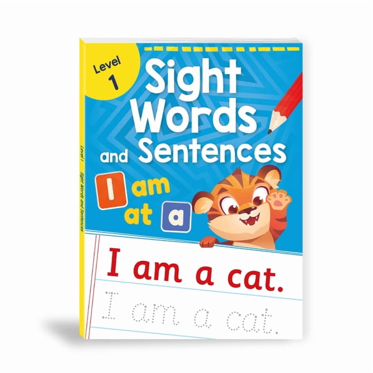 Penguin Books, Sight Words and Sentences Workbook, Level 1 - Walmart.com