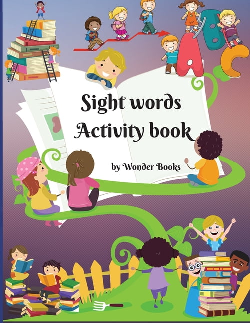 Sight words Activity book Wonder Books (Paperback) - Walmart.com