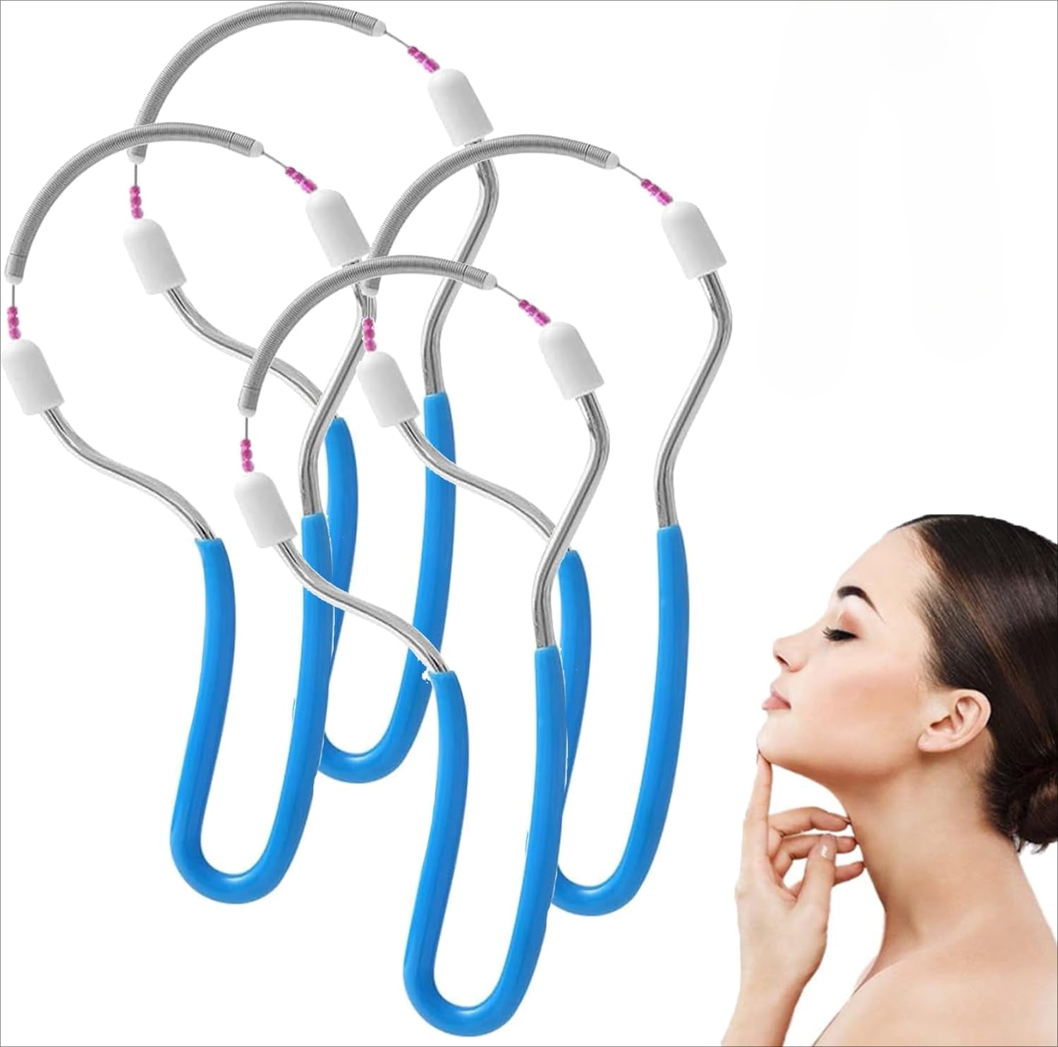 Sightfelt Women's Facial Hair Remover, 2025 New Stainless Steel Spring ...