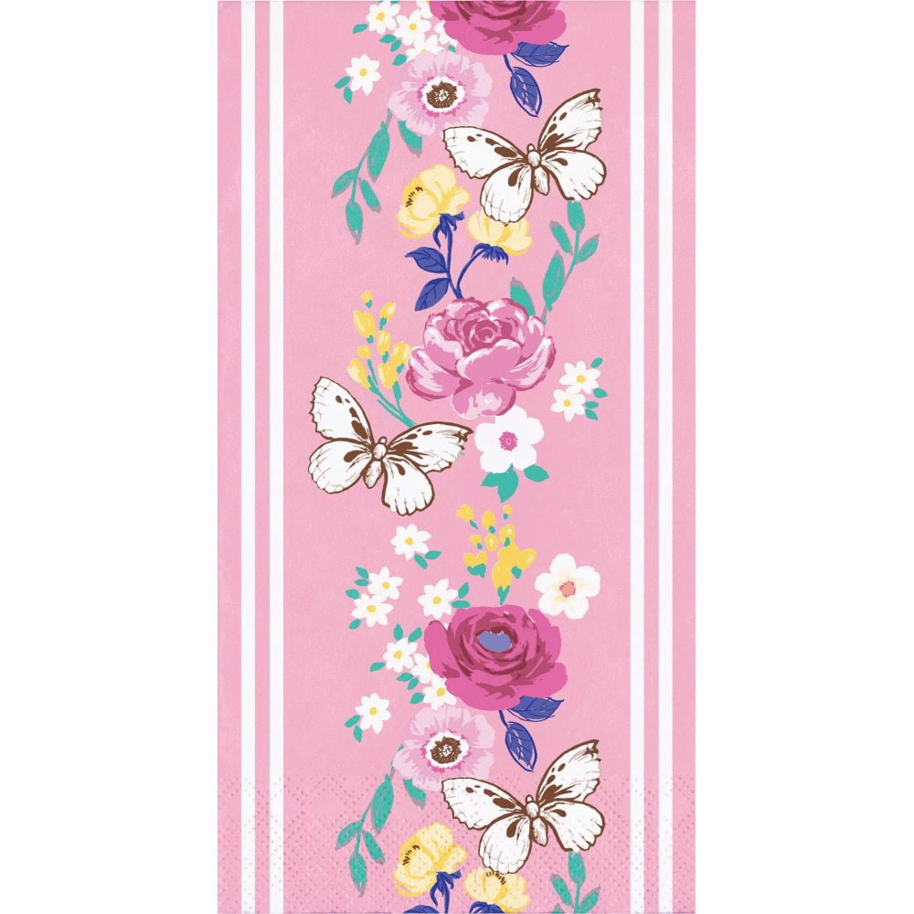 Sights Of Spring Paper Dinner Napkins 16 Per Pack - Walmart.com
