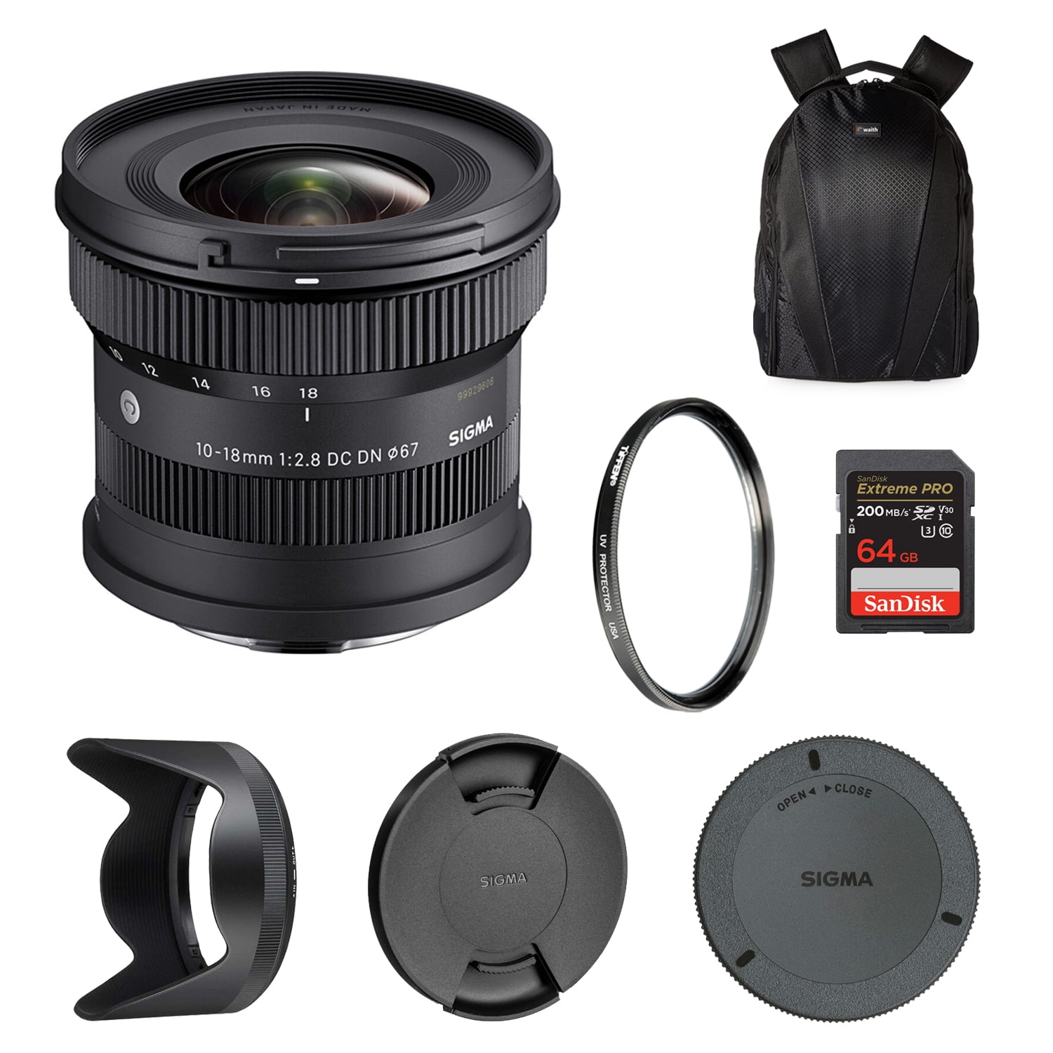 Sigma 10-18mm F2.8 DC DN Contemporary Lens for Leica L-Mount | Ultra ...