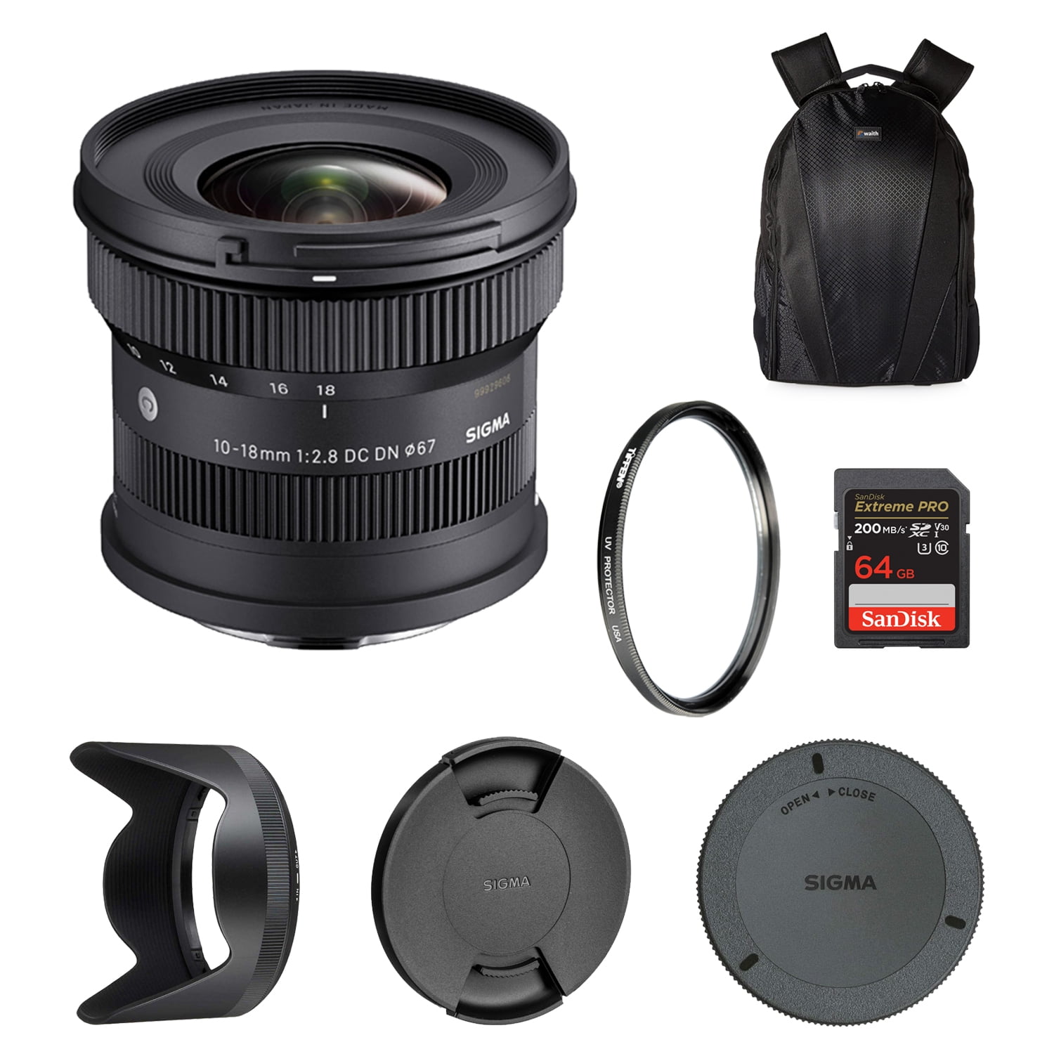 Sigma 10-18mm F2.8 DC DN Contemporary Lens for Sony E | Ultra Wide ...