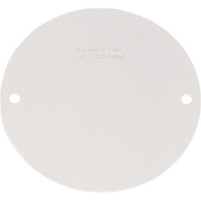 Round Blank Cover Plate