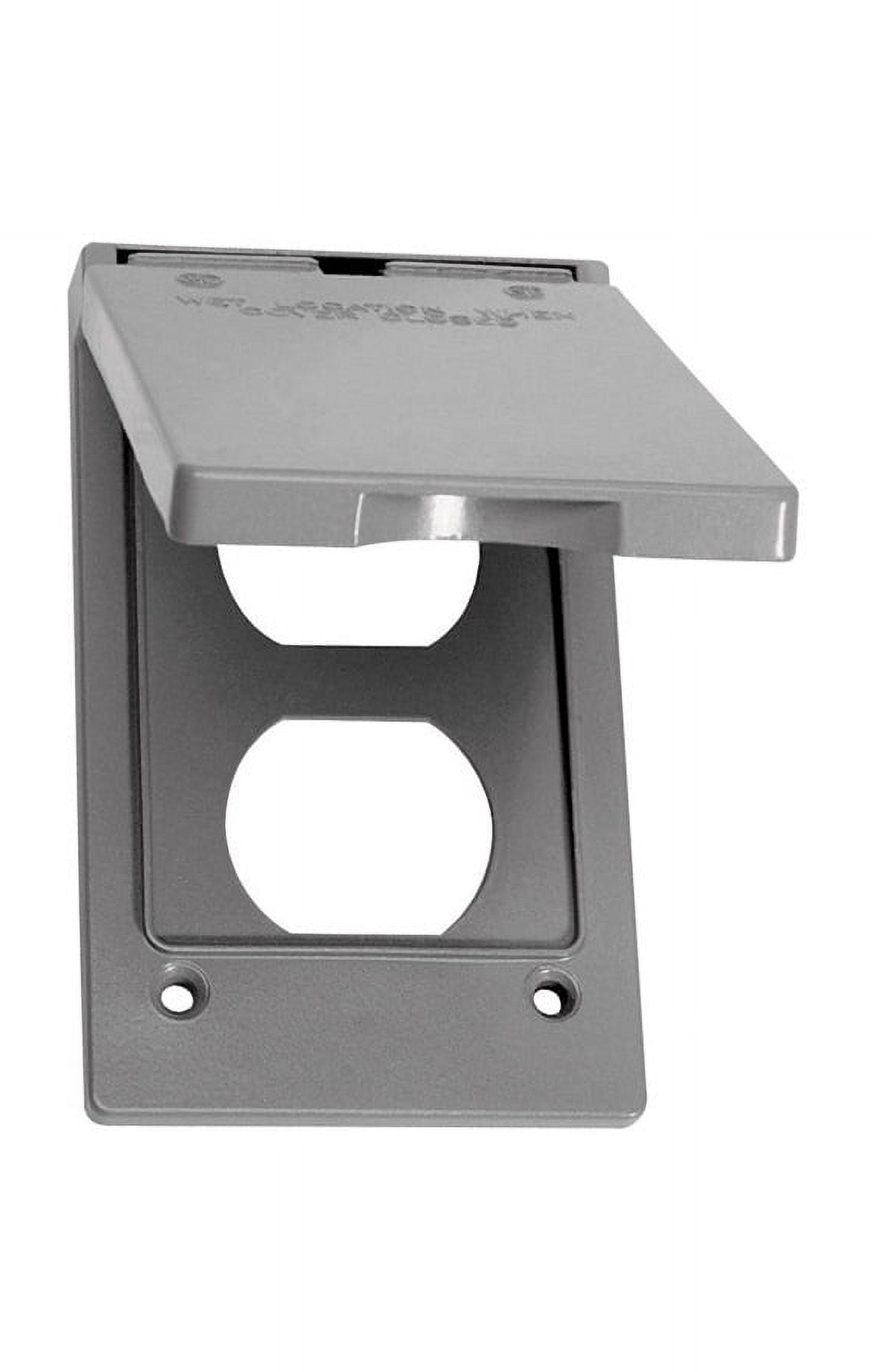 Sigma Engineered Solutions 14246 Vertical Duplex Cover Rectangle Metal ...