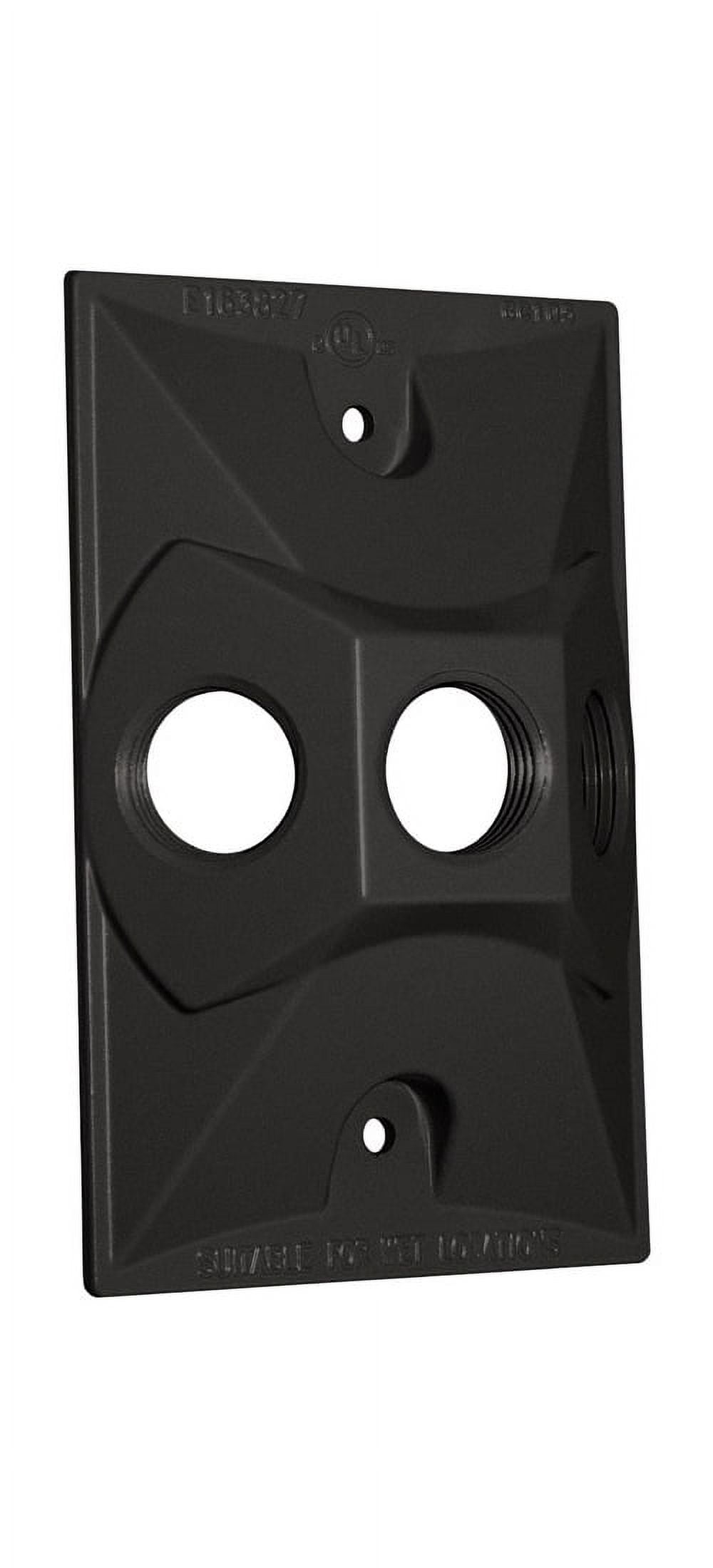 Sigma Engineered Solutions 14373BR Lampholder Cover Rectangle Metal 1 ...