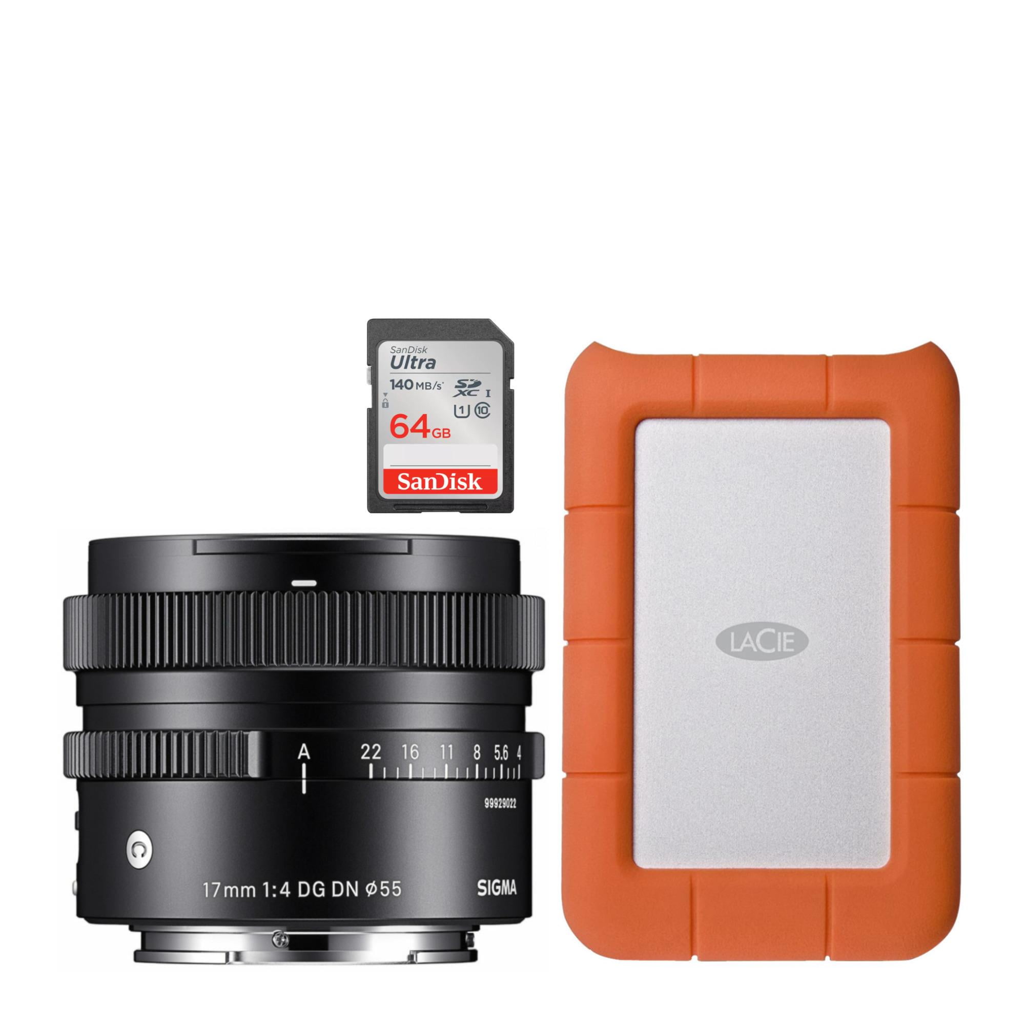 Sigma 17mm F4 DG DN Series Ultra-Wide-Angle Lens for Sony E Mount ...