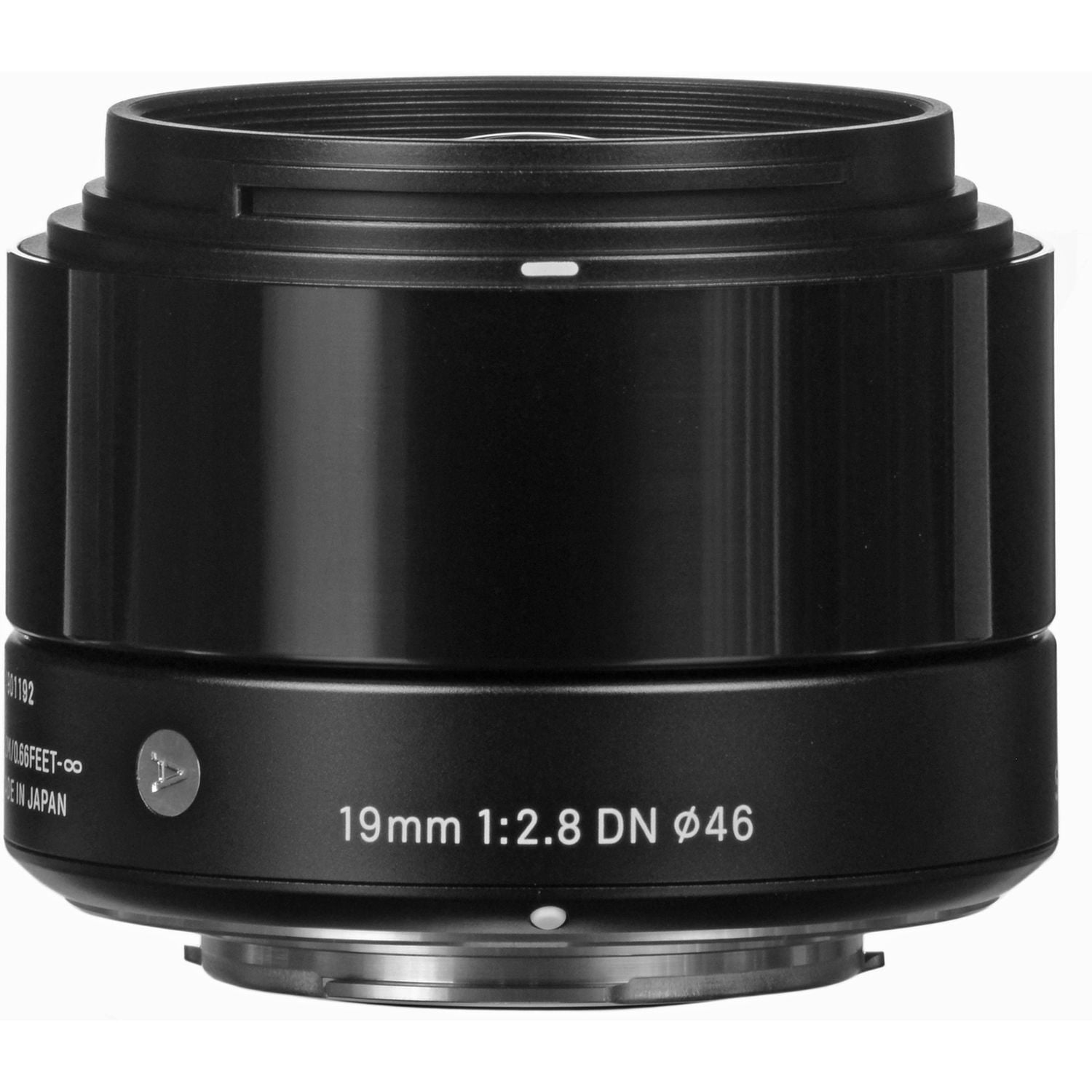 Sigma 19mm F2.8 DN ART for Micro Four Thirds (Black) - Walmart.com