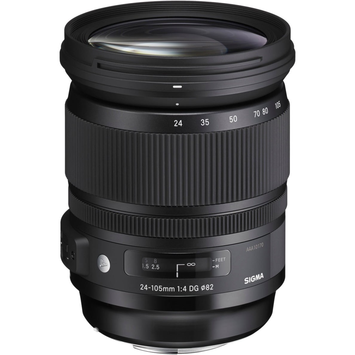 Sigma, 24 mm to 105 mm, f/4, Zoom Lens for Nikon F - Walmart Business ...