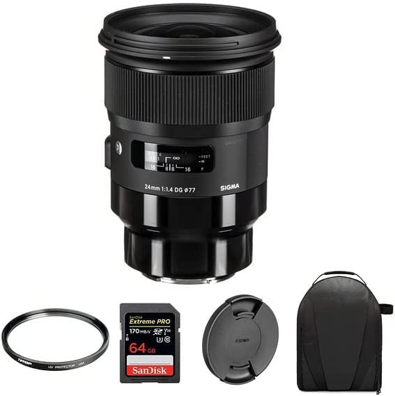 Sigma 24mm f/1.4 DG HSM Art Lens for Leica L | Full-Time Manual Focus ...