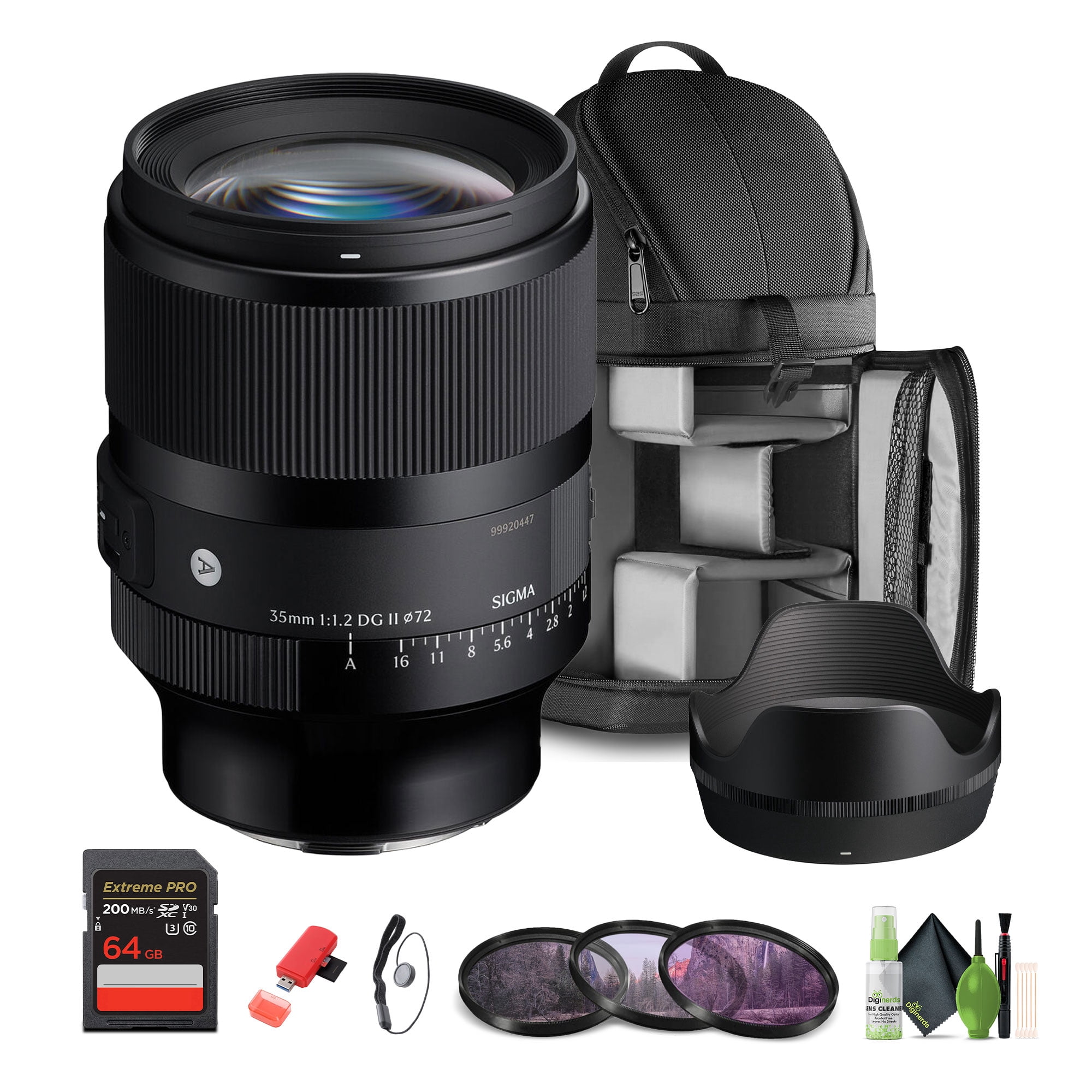 Sigma 35mm f/1.2 DG II Art Lens L-Mount (370969) Bundle. The Ideal Lens ...