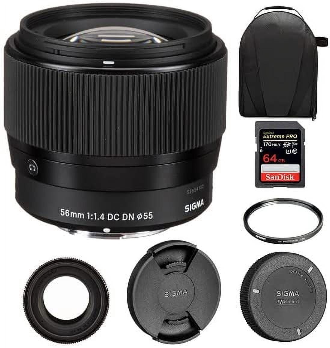 Sigma 56mm f/1.4 DC DN Contemporary Lens for Micro Four Thirds ...