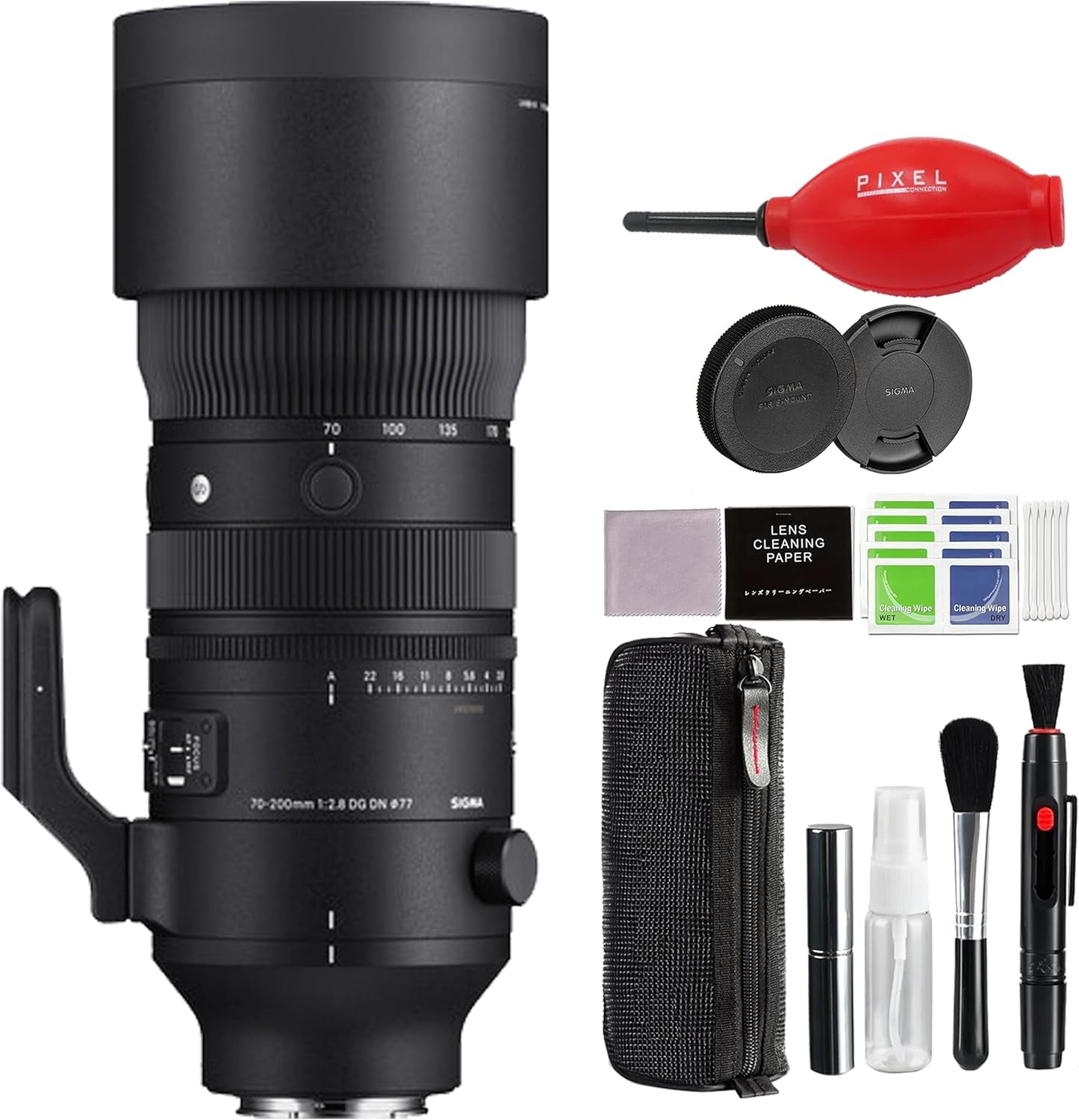 Sigma 70-200mm f/2.8 DG DN OS Sports Lens for Sony E with Advanced ...
