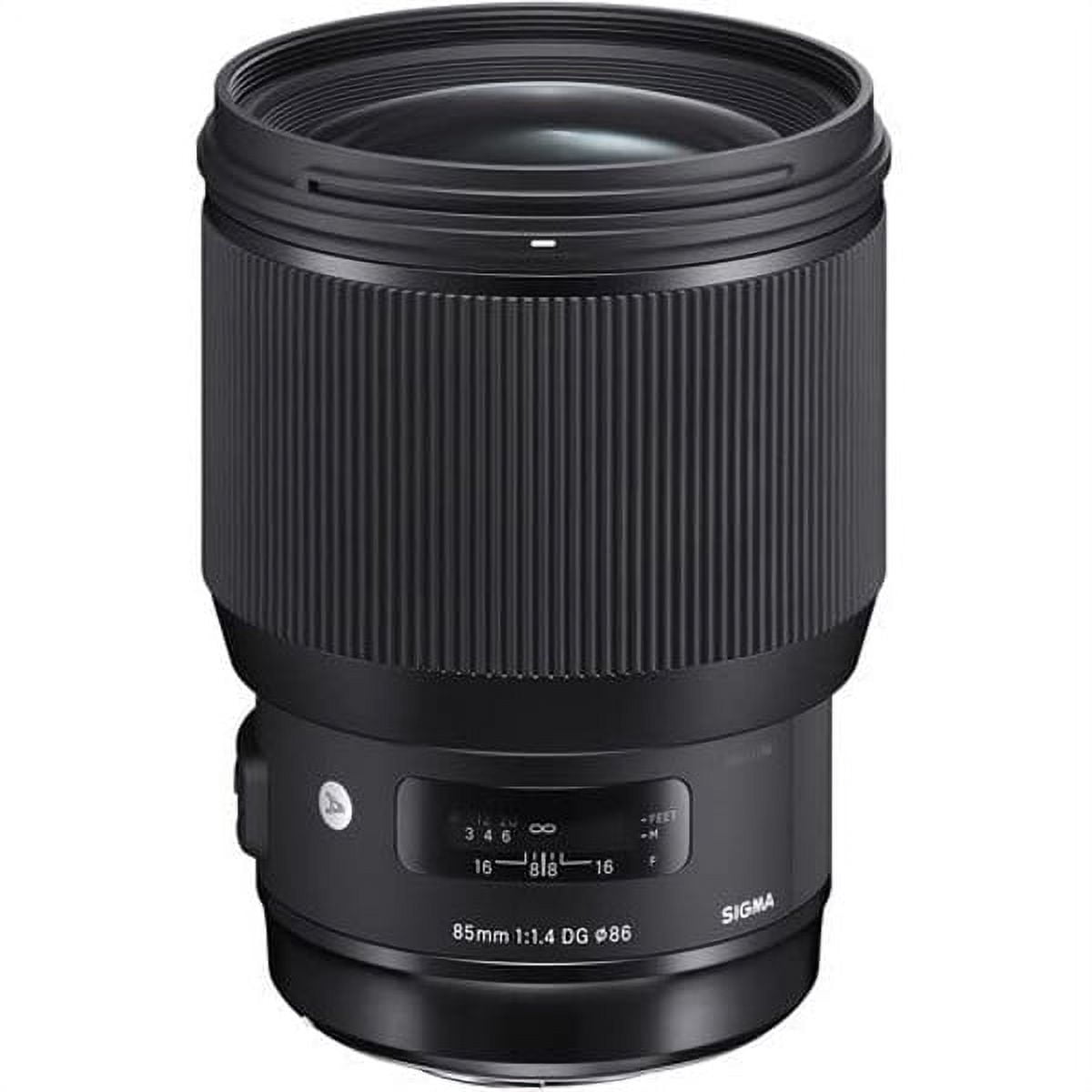 Open Box Sigma 85mm f/1.4 DG HSM Art Lens for Sigma SA (321956 ...