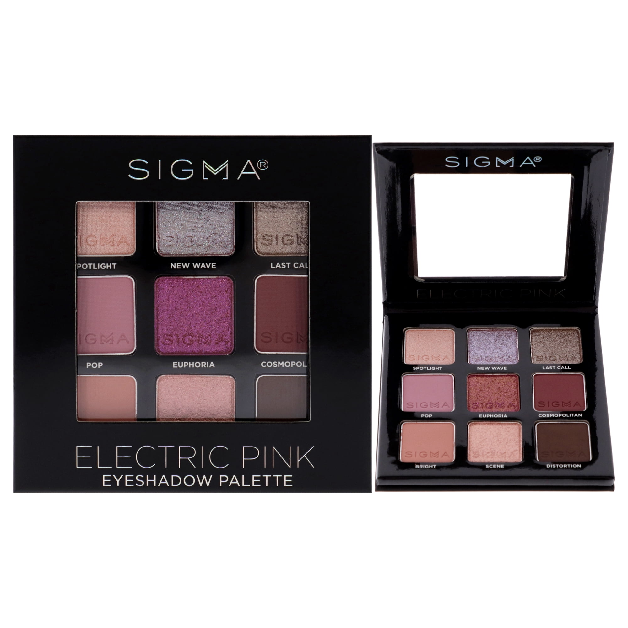 Sigma Beauty Eyeshadow Palette - Electric Pink , 0.032 oz Eye Shadow ...