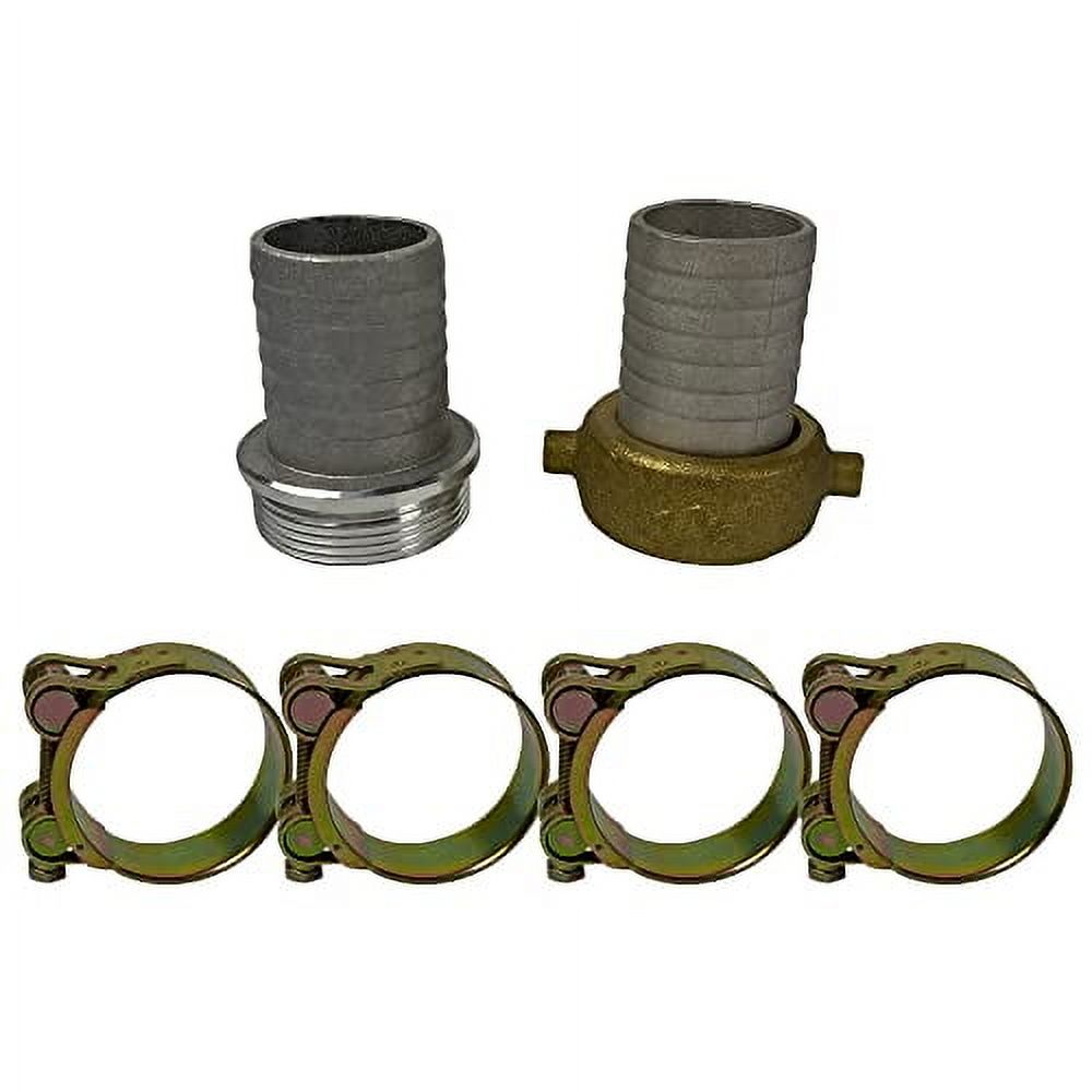 Sigma Camlock Fitting 1" Aluminum Thread Female Male Hose Barb Coupler ...