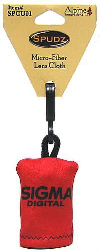 Sigma Deluxe Micro-Fiber Camera & Lens Cleaning Cloth Keychain with ...