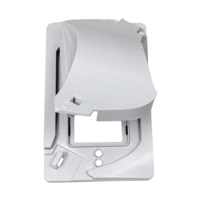 Sigma Electric 14140WH 1 Gang Rectangle Weatherproof Cover White ...