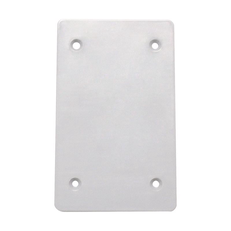 Sigma Electric 14150WH Rectangle Flat Box Cover, White, Plastic ...