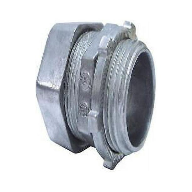 Sigma Engineered Solutions ProConnex 2 in. D Die-Cast Zinc Compression Connector For EMT 1 pk ...