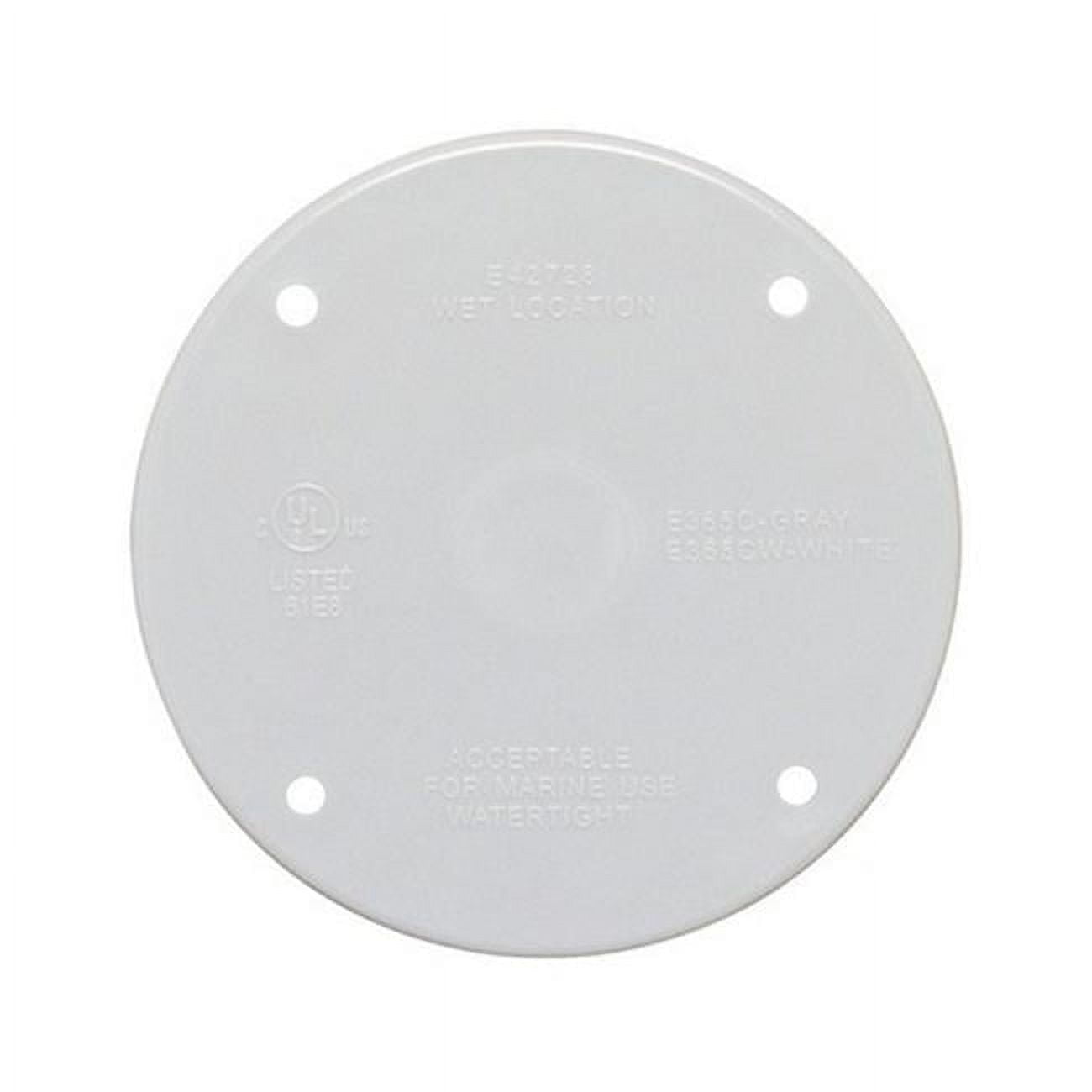 Sigma Electric Round Plastic Flat Box Cover For Wet Locations - Walmart.com